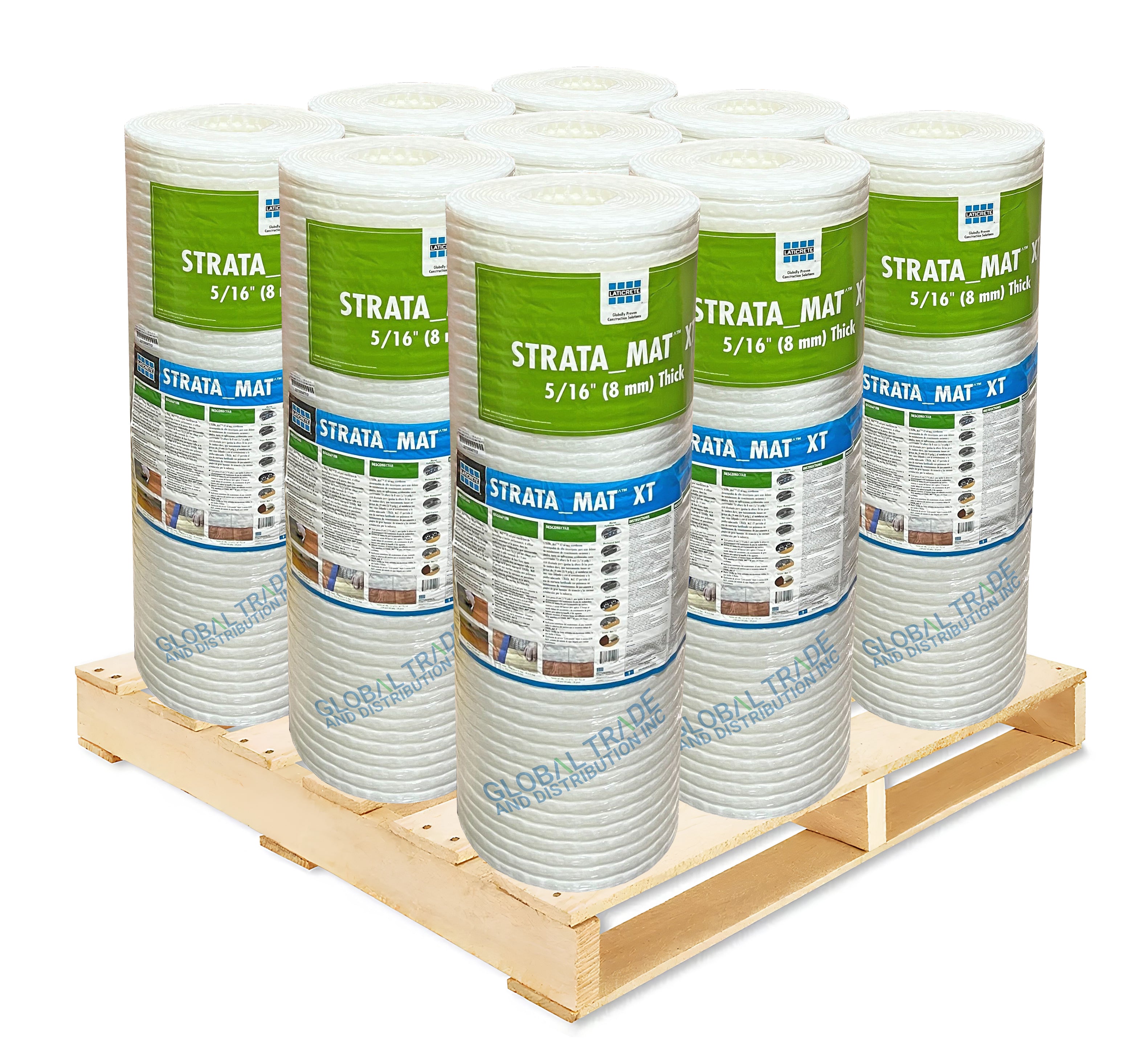 Laticrete Strata Mat XT Lightweight Uncoupling Membrane Underlayment ...
