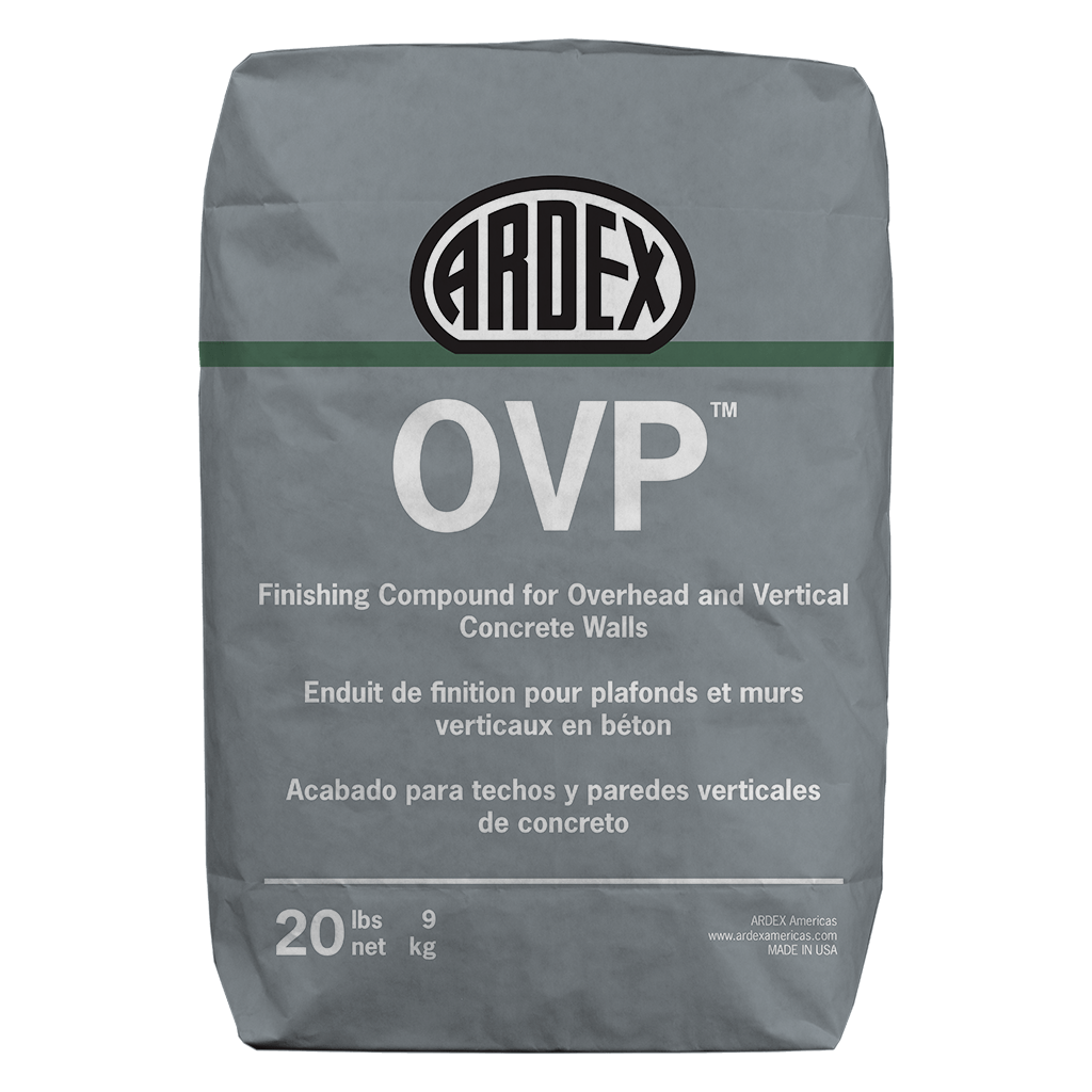 Ardex OVP Finishing Compound, Repair Mortar, 20 lbs Bag, 12449 - Global ...