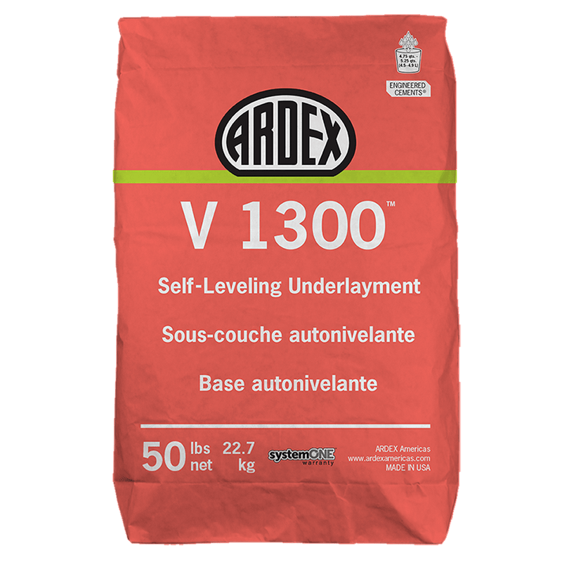 ARDEX V 1300 High Flow Self-Leveling Underlayment 50 Lbs Bag, 47362 ...