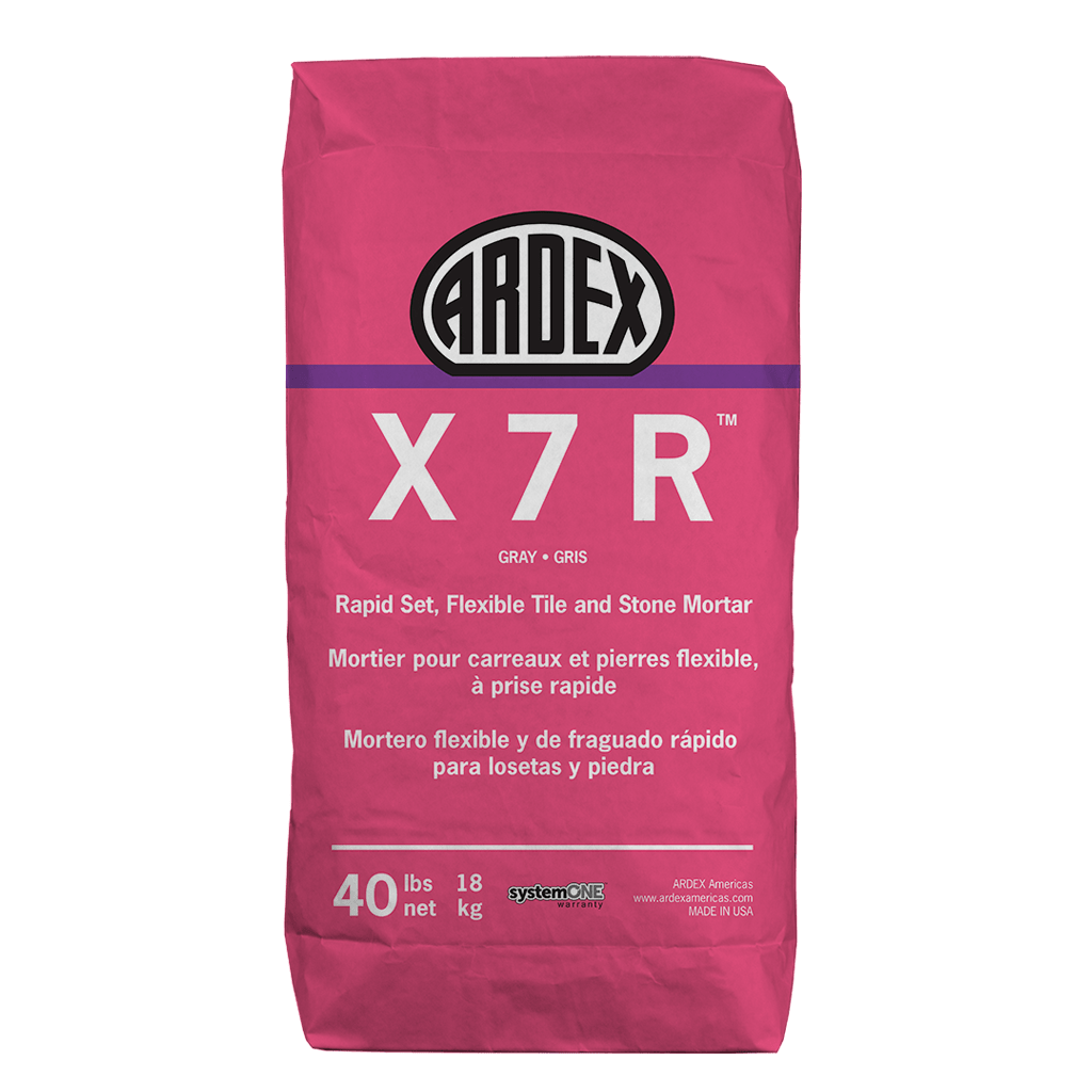 ARDEX X7 R Tile Mortar – 40 lb (Grey) – Thinset for Porcelain, Ceramic ...