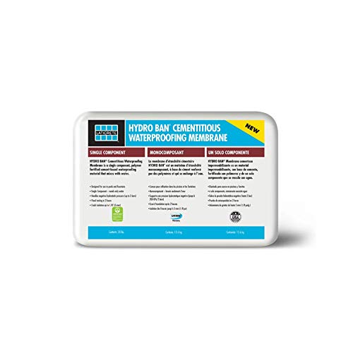 Laticrete Hydro Ban Cementitious Waterproofing Membrane, 30 lbs ...