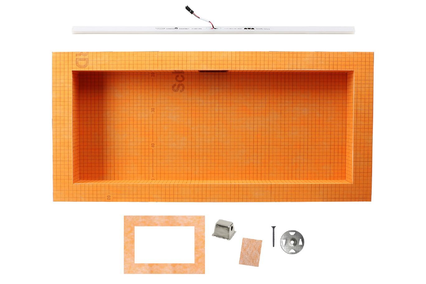 Schluter Systems Kerdi Board SNLT Shower Niche (KB12SNLT5WWF) - Global ...