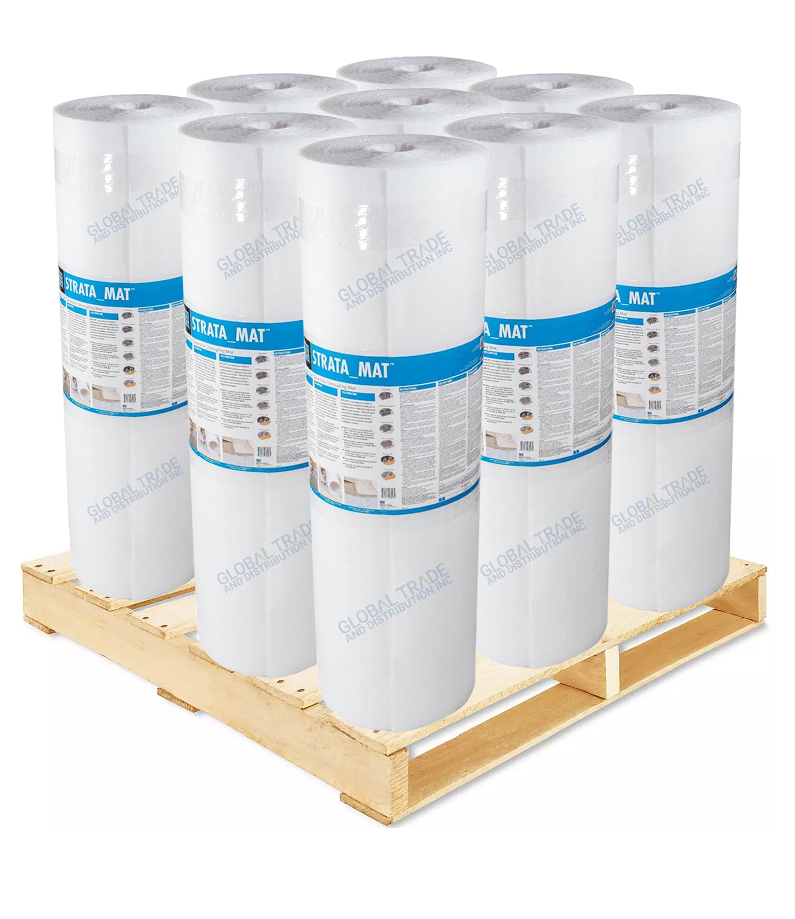 Laticrete STRATA_MAT, Uncoupling Mat, 323 Sq Ft Roll, 9 Rolls Bundle ...