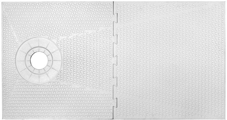 Prova PVBP8013 Waterproofing Board Assembly Shower Kit 32x60 w/ Drain ...