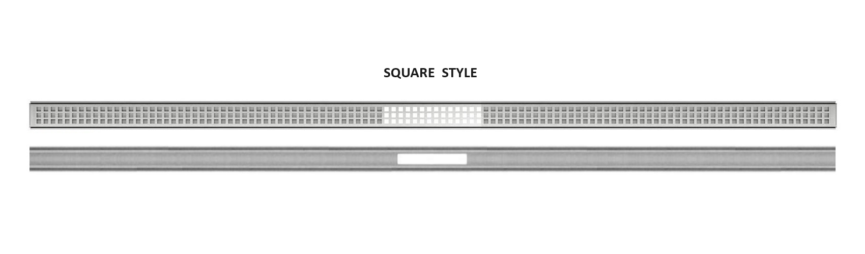 Schluter Systems Kerdi-Line VARIO Linear Square Grate Assembly - Global ...