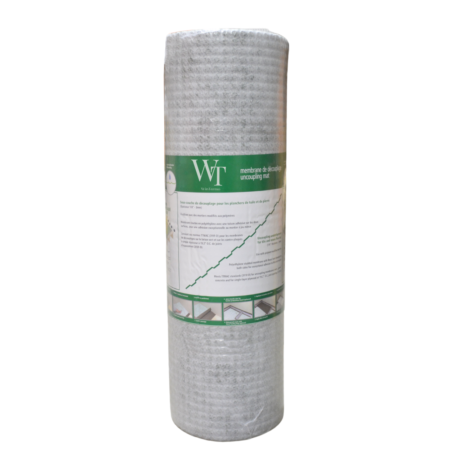 Wintermo Uncoupling Waterproofing Membrane Roll, Polyethylene - Global ...